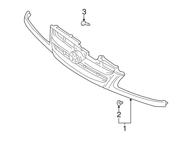 1998-2003 Toyota Sienna Grille Nut 90080-46211 | Toyota Parts Center