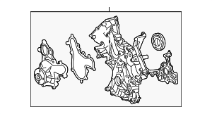 11310-0S020 - Engine Timing Cover - 2010-2019 Toyota | OEM Genuine ...