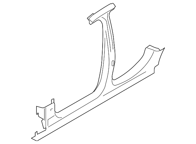 Genuine BMW 41-21-7-240-478 | Center Pillar & Rocker | FREE Shipping on ...