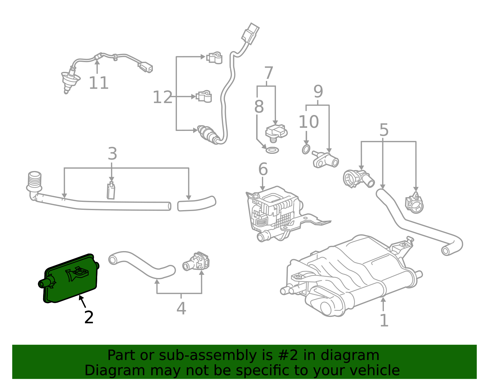 17315-TWA-A01 - Filter 2018-2025 Honda | Honda Parts Online
