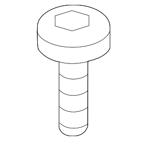2009-2024 Volkswagen Center AC Line Bolt N-104-144-02 | QuirkParts