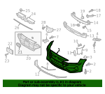 2019-2020 Hyundai Elantra Bumper Cover 86511-F2AA0 | OEM Parts Online