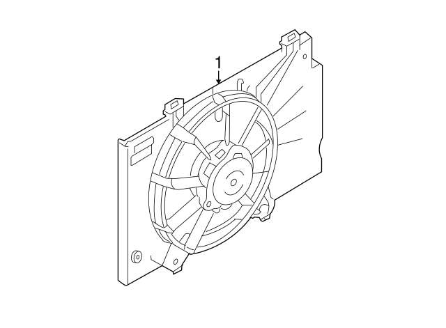 8V5Z-8C607-Q - Fan Assembly 2011-2019 Ford Fiesta | AutoNation Parts