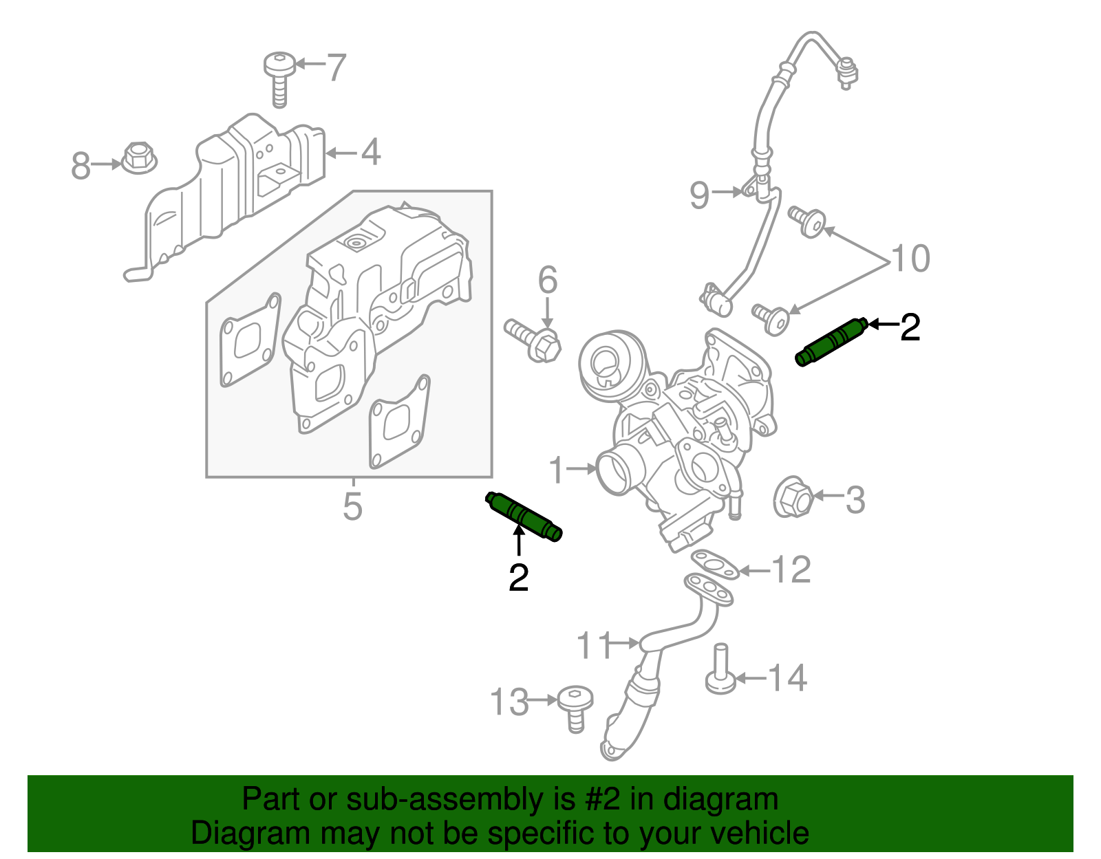 W715309-S300 - 2013-2021 Ford - Exhaust Manifold Stud | My Ford Parts