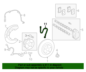 2008-2017 Lexus Flex Hose 90947-02F89 | OEM Parts Online