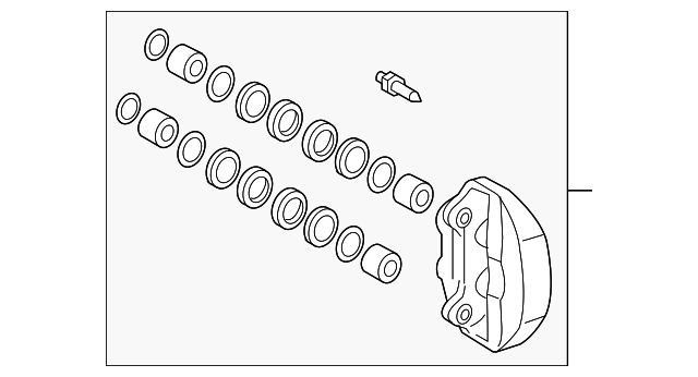 2007-2017 Lexus Caliper 47730-50210 | OEM Parts Online