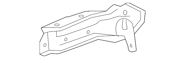 2015-2020 GM Passenger Side Body Side Front Fender Rear Upper Bracket ...