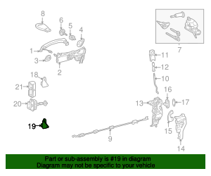 220-720-07-37 - Hinge 2000-2006 Mercedes-Benz | Mercedes-Benz USA Parts
