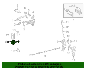 2000-2006 Mercedes-Benz Door Check 220-720-00-16 | AutoNationParts.com