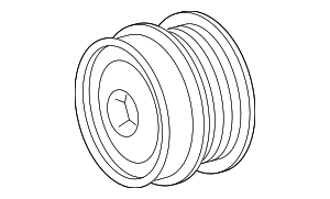 27415-F0010 - Alternator Pulley - 2018-2021 Toyota | OEM Genuine Parts