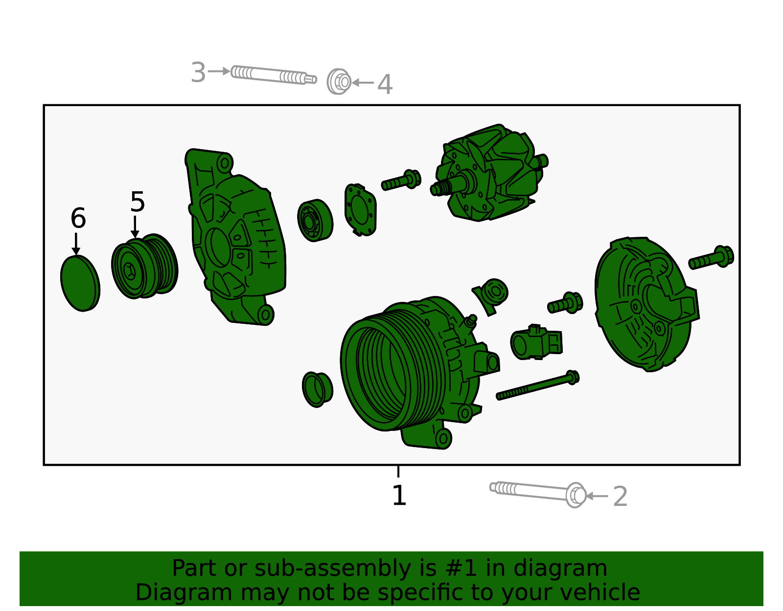 2023-2025 Toyota Corolla 2023-2024 Toyota Corolla - Alternator 27060 ...