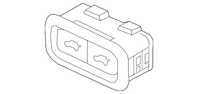 31674801 - Lift Gate Switch - 2017-2020 Volvo | Volvo OEM Parts Direct