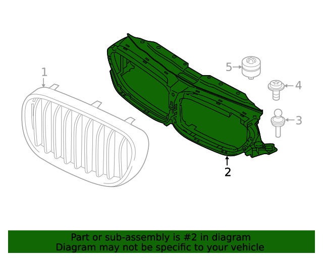2021-2022 BMW Duct 51-13-8-080-593 | BMWPartsDirect.com