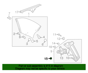 2004-2008 Toyota Solara Motor Nut 90182-A0003 | Toyota Parts Center