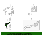 2009-2021 Subaru Door Check 62124FJ001 | Subaru Parts Store