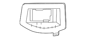 2016-2017 GMC Terrain Driver Side Object Sensor Alert Module Bracket ...
