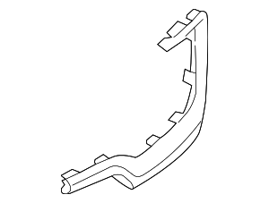 2016-2017 GMC Terrain Rear Driver Side Bumper Fascia Molding 23477994 ...