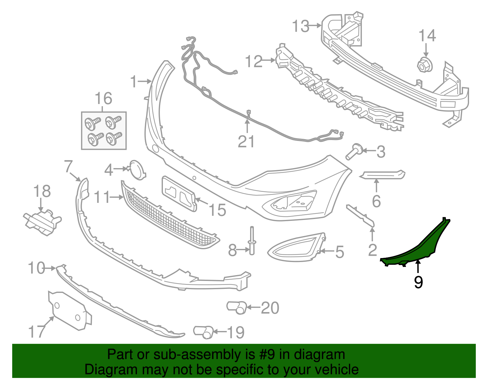 FT4Z-17F804-A - Air Duct 2015-2018 Ford Edge | Big 3 Auto Parts