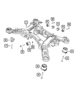 Rear Suspension and Cradle for 2011 Jeep Grand Cherokee | Mopar eStore