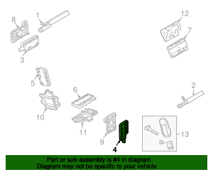 7PP-962-132 - Keyless Entry Antenna 2010-2024 Porsche | AutoNation Parts