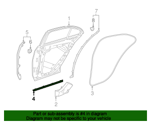 2017-2023 Mercedes-Benz Lower Seal 213-690-06-62 | MB OEM Parts