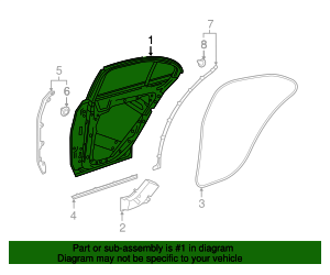 213-730-02-05 - Door Shell 2017-2023 Mercedes-Benz | Mercedes-Benz USA ...