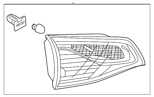 2020-2021 Chevrolet Equinox Rear Passenger Side Combination Lamp ...