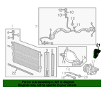 2018-2024 GM Air Conditioning Compressor Bracket 12651063 GM ...