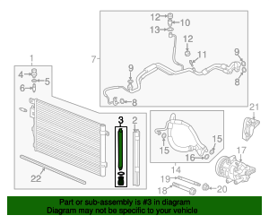 2018-2024 GM Dehydrator 84555537 GM | GMPartsDirect.com