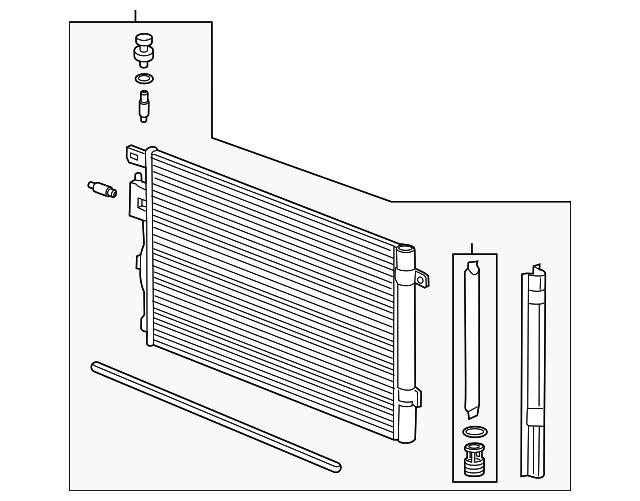 2018-2021 GM Air Conditioning Condenser 84782527 GM | GMPartsDirect.com