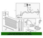 2016-2025 GM Air Conditioning Service Valve 22748614 GM | GMPartsDirect.com