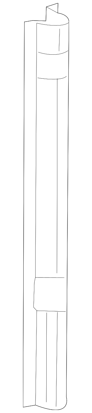 Driver Side Radiator Air Seal 85607646 GM