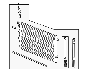 2018-2021 GM Air Conditioning Condenser 84782527 GM | GMPartsDirect.com