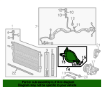 2018-2024 GM Air Conditioning Evaporative Connector Hose/Tube and ...