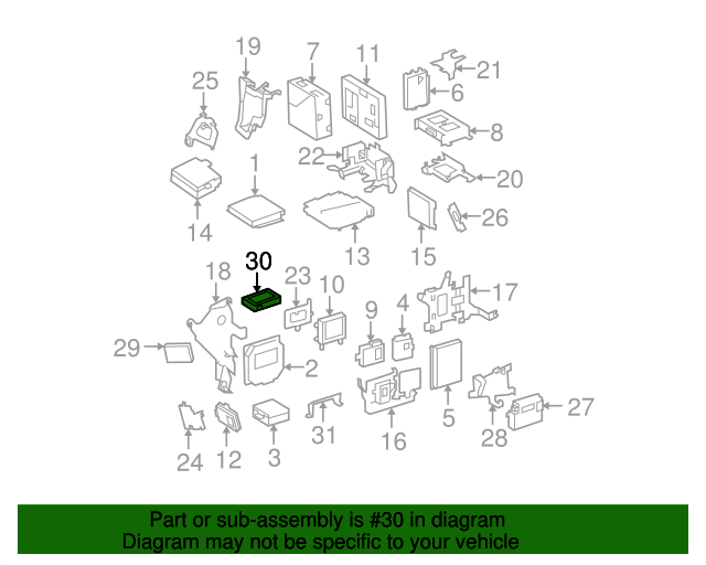 216-820-35-89 - Receiver 2007-2013 Mercedes-Benz | AutoNationParts.com
