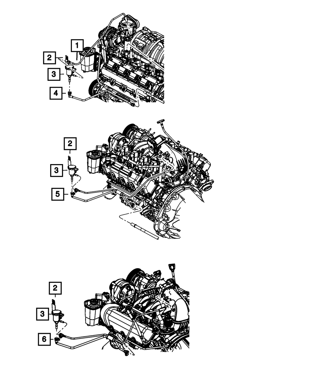 2009-2018 Mopar Vacuum Emission Harness 55398339AE | Mopar eStore