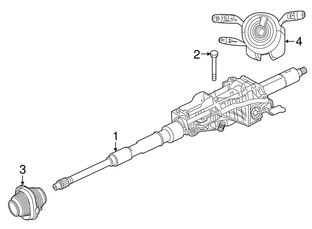 205-900-13-13-9051 - Multi-Function Switch 2015-2021 Mercedes-Benz ...