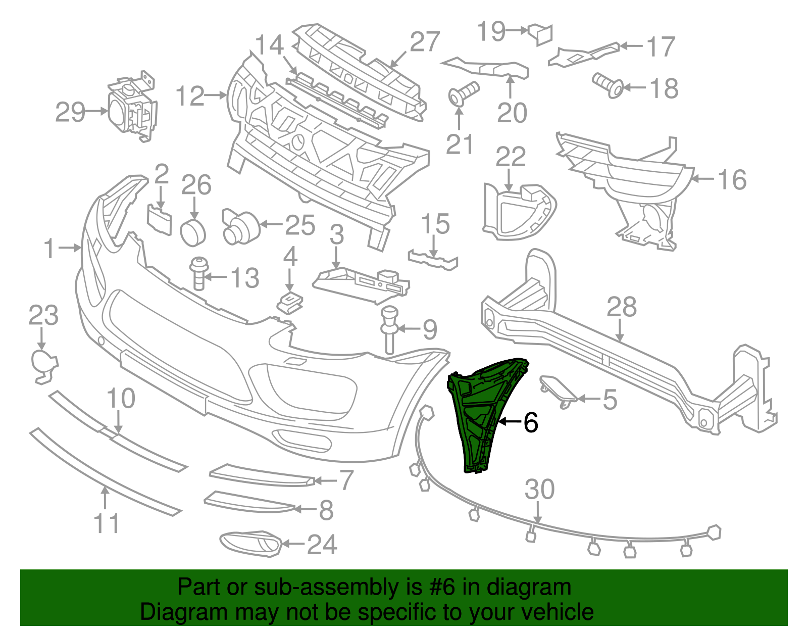 2011-2014 Porsche Cayenne Guide 958-505-177-00 | OEM Parts Online