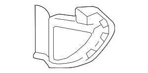 2011-2014 Porsche Cayenne Air Duct 958-505-333-10-9B9 | Gaudin Porsche ...