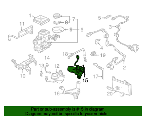 Genuine OEM Acura - ABS Pump Assembly Part# 57310-SL0-003 | Acura Parts ...