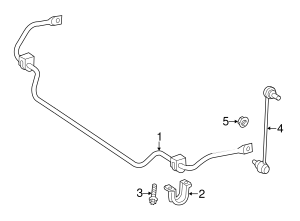910142-008011 - Suspension Stabilizer Bar Bracket Bolt 2017-2020 ...