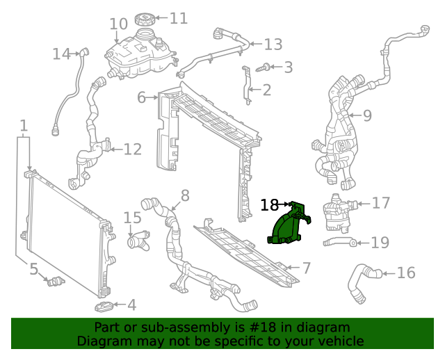 177-520-26-00 - Auxiliary Pump Bracket 2020-2023 Mercedes-Benz ...