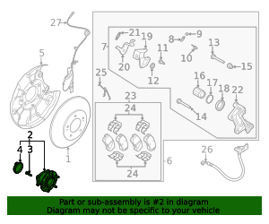 52730-Q5000 - Hub Assembly 2021-2025 Kia Seltos | Kia.Parts Store