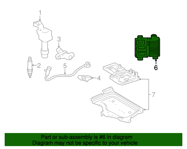 2009-2010 GM Engine Control Module 12625455 GM | GMPartsDirect.com