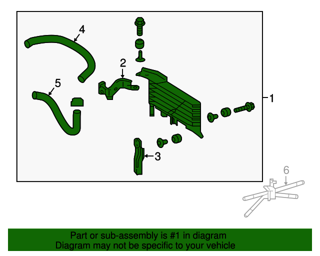 32920-04040 - Trans Cooler - 2016-2023 Toyota Tacoma | OEM Genuine ...