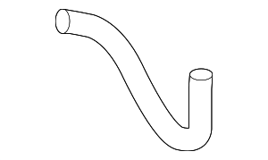 2016-2023 Toyota Tacoma Automatic Transmission Oil Cooler Hose 32943 ...