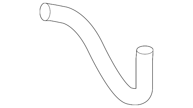 2016-2023 Toyota Tacoma Automatic Transmission Oil Cooler Hose 32943 ...