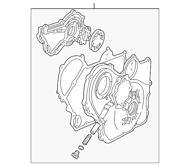 2000-2017 GM Front Engine Cover 12637040 GM | GMPartsDirect.com