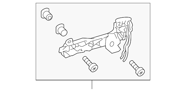 2021-2024 Toyota Venza Handle Base 69203-48070 | Toyota Parts Center