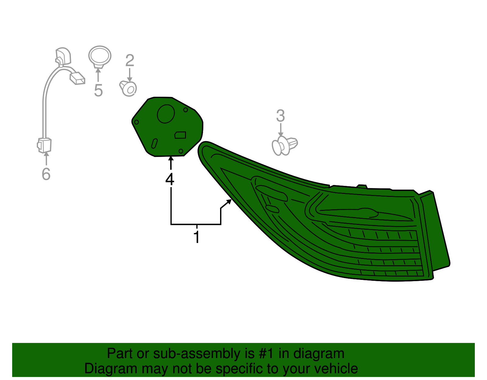 81551-33560 - 2013-2015 Lexus - Tail Lamp | My L Parts